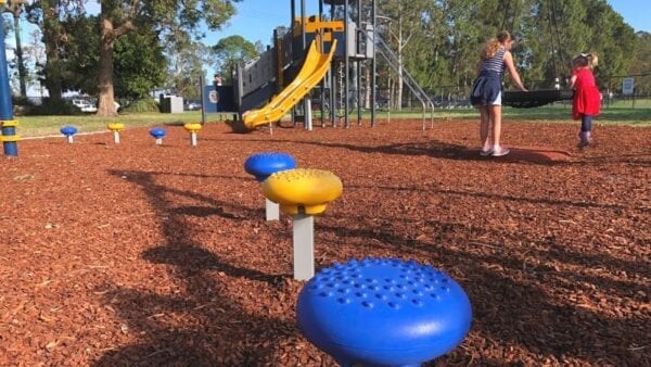 Warners Bay playground | swings & climbing | Lake Mac Family Life