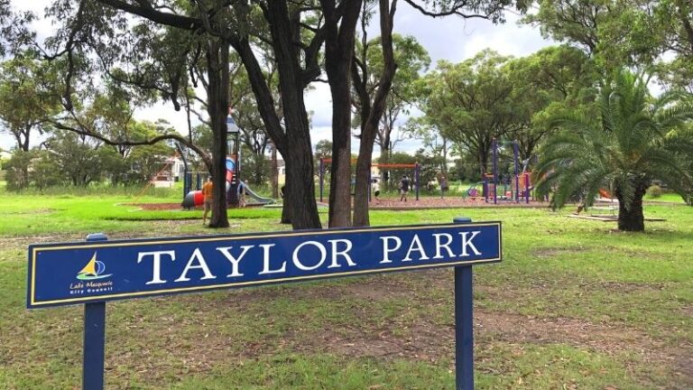 Taylor Park Barnsley | awesome playground | Lake Mac Family Life