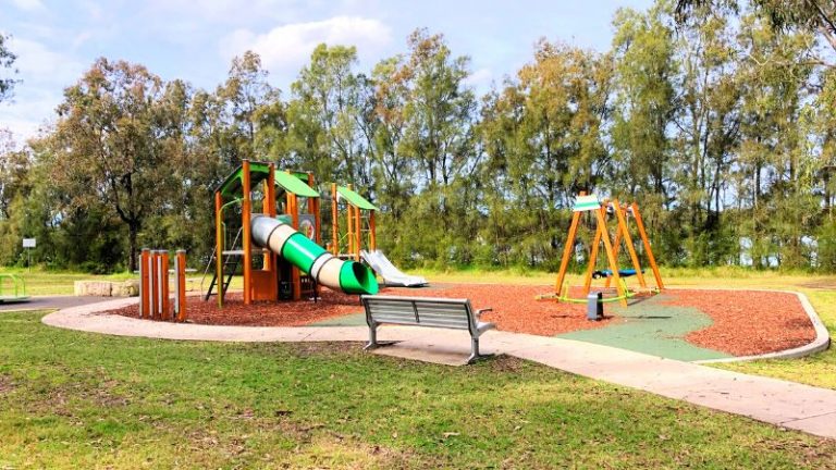 Beautiful and spacious Blackalls Park Playground - Lake Mac Family Life