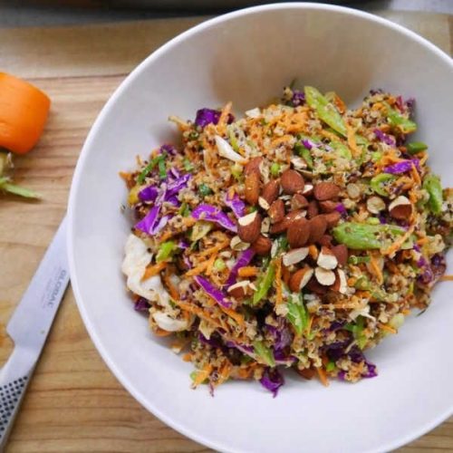 Crunchy quinoa salad | Asian inspired | Lake Mac Family Life