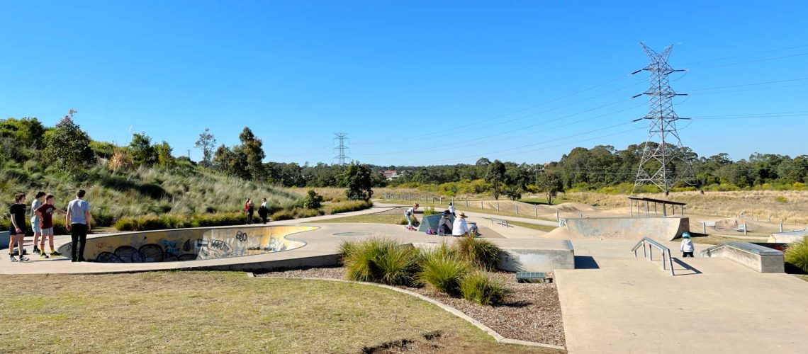 Pasterfield skate park | skate, play, ride | Lake Mac Family Life